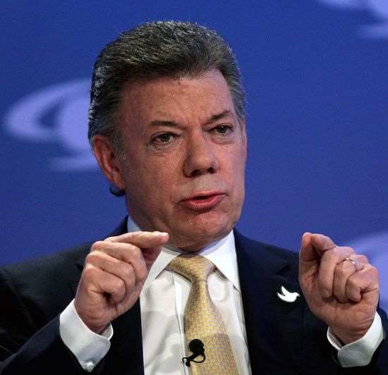 Colombian Presidential Candidate Current Chief State Editorial Stock ...