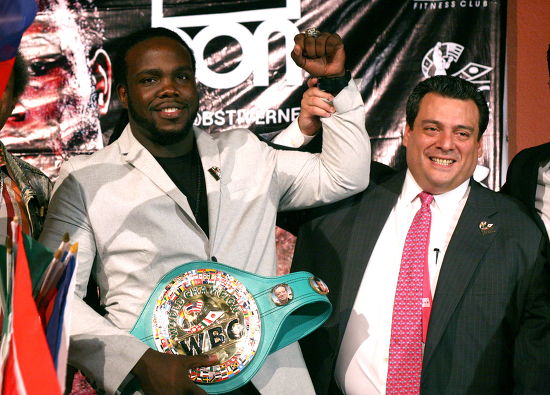 Canadian Born Haitian Boxer Bermane Stiverne Editorial Stock Photo ...