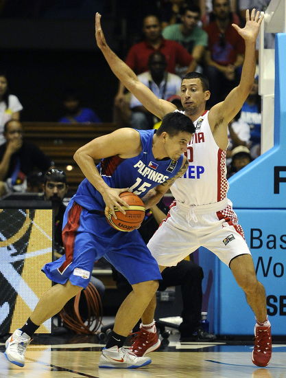 Philippines Mark Pingris L Vies Ball Editorial Stock Photo - Stock ...