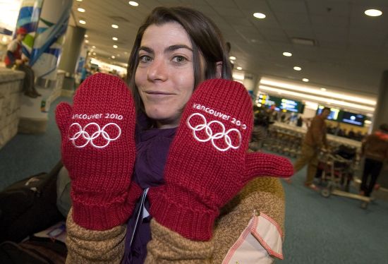 Swiss Snowboardcross Racer Mellie Francon Shows Editorial Stock Photo ...