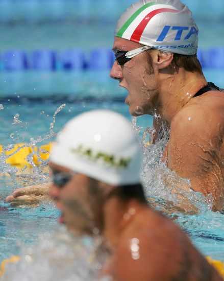Paolo Bossini Italy B Swims His Editorial Stock Photo - Stock Image ...
