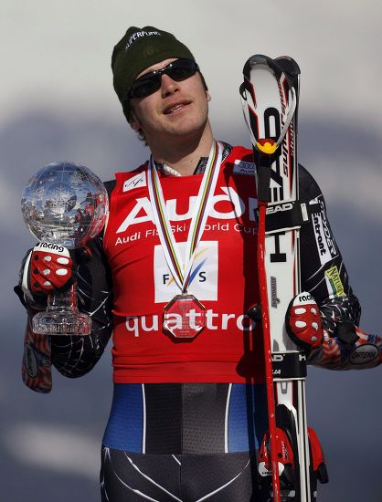 Bode Miller Us Presents Crystal Globe Editorial Stock Photo - Stock ...