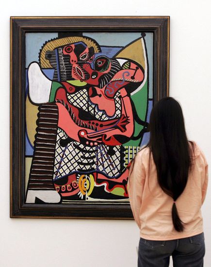 Pablo Picasso Theme New Exhibit Titled Editorial Stock Photo - Stock ...