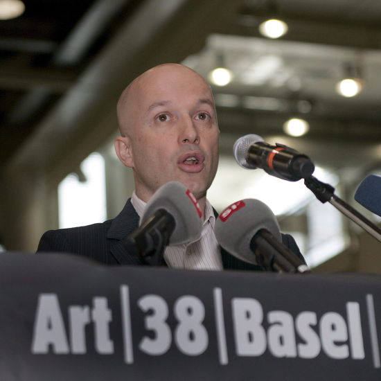 Samuel Keller Director Art Basel Art Editorial Stock Photo - Stock ...
