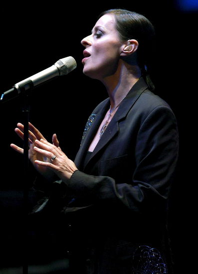 British Singer Lisa Stansfield Performs During Editorial Stock Photo ...