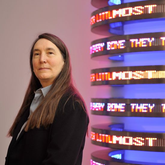 Us Artist Jenny Holzer Poses Front Editorial Stock Photo - Stock Image ...