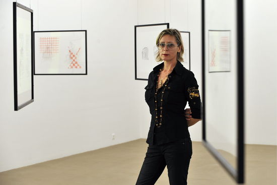 Italian Artist Monica Bonvicini Poses Museum Editorial Stock Photo ...