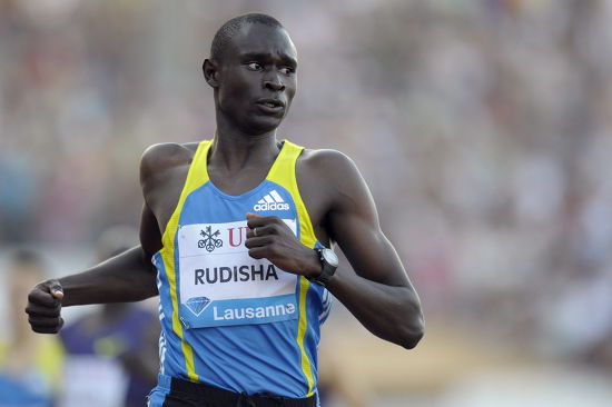 David Rudisha Kenya Wins Mens 800 Editorial Stock Photo - Stock Image ...