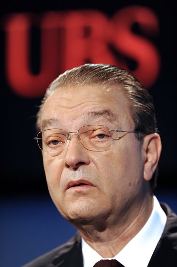 Oswald Gruebel Ceo Swiss Bank Ubs Editorial Stock Photo - Stock Image ...