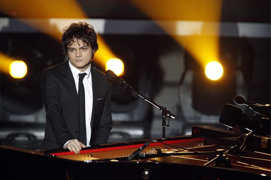 British Singer Jamie Cullum Performs On Editorial Stock Photo - Stock ...