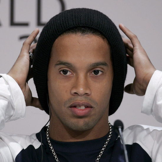 Soccer Player Ronaldinho Short Ronaldo De Editorial Stock Photo - Stock ...