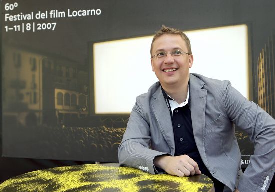 Romanian Actor Marius Florea Poses During Editorial Stock Photo - Stock ...