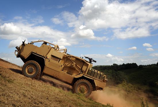 New Jackal Long Range Surveillance Reconnaissance Editorial Stock Photo ...