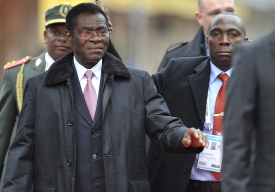 Equatorial Guineas President Teodoro Obiang Nguema Editorial Stock ...