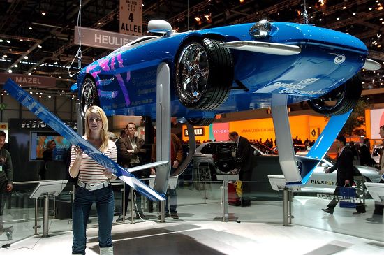 New Rinspeed Splash Vehicle That Drives Editorial Stock Photo - Stock ...