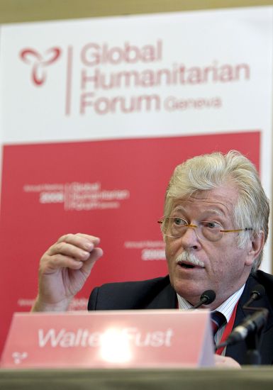 Swiss Walter Fust Ceo Global Humanitarian Editorial Stock Photo - Stock ...