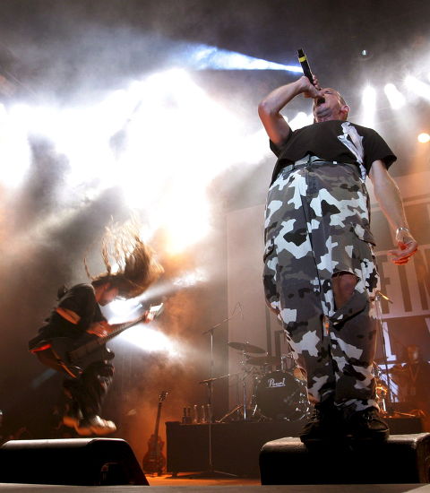 Zak Tell Singer Swedish Band Clawfinger Editorial Stock Photo - Stock ...