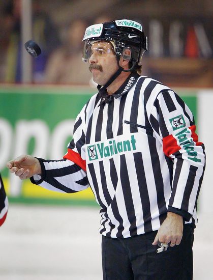Nhl Referee Star Bill Mccreary Plays Editorial Stock Photo - Stock ...