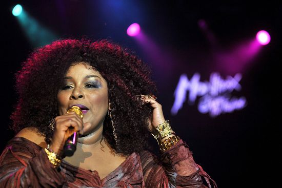 Us Singer Chaka Khan Performs On Editorial Stock Photo - Stock Image ...