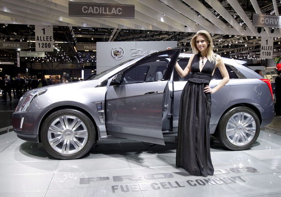 New Cadillac Provq Fuel Cell Concept Editorial Stock Photo - Stock ...