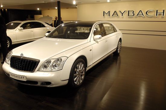 New Maybach 62 S Landaulet Shown Editorial Stock Photo - Stock Image ...