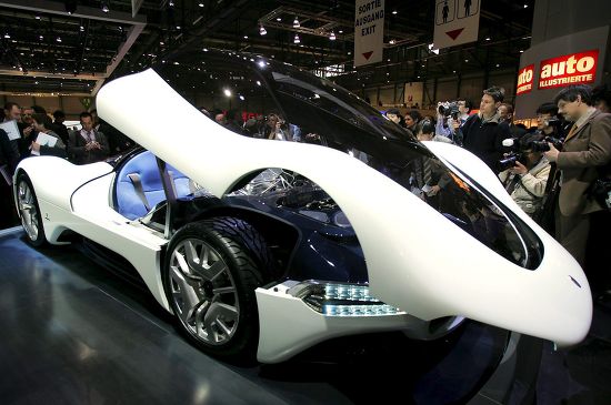 New Pininfarina Prototype Birdcage75 Presented 75th Editorial Stock ...