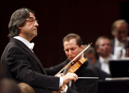 Italian Conductor Riccardo Muti Leads Vienna Editorial Stock Photo ...