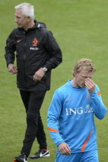 Dutch National Team Soccer Coach Bert Editorial Stock Photo - Stock ...