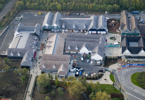 Aerial View New Section Bicester Village Editorial Stock Photo - Stock ...