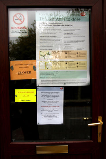Notice Window Post Office Editorial Stock Photo - Stock Image ...