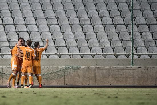 Player Gc Celebrate 32 Goal During Editorial Stock Photo - Stock Image ...