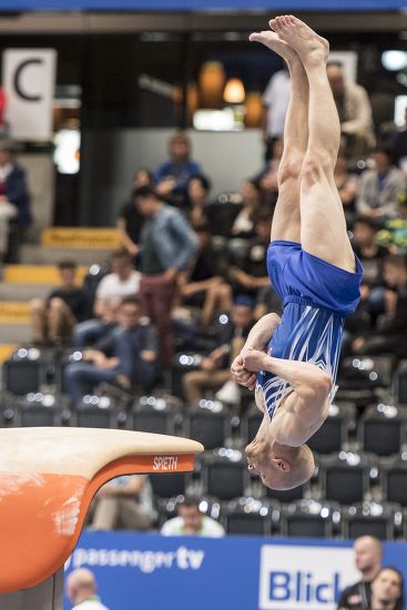 Milos Paunovic Serbia Performs On Vault Editorial Stock Photo - Stock ...