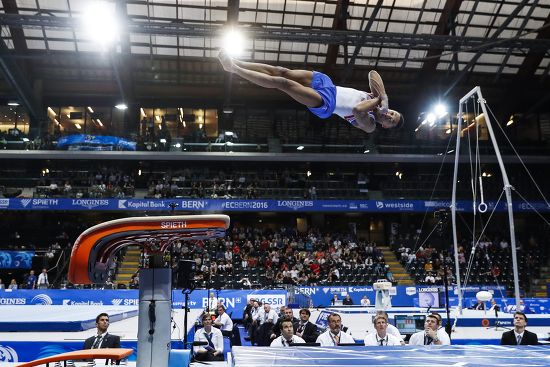 Britains Joe Fraser Performs On Vault Editorial Stock Photo - Stock ...