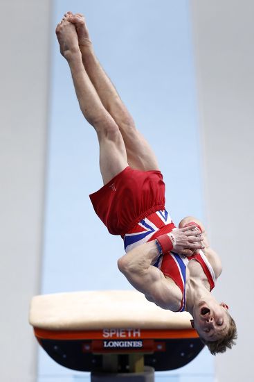 Britains Nile Wilson Performs On Vault Editorial Stock Photo - Stock ...