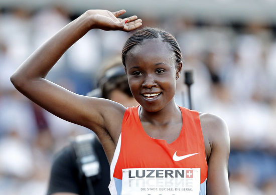Mercy Cherono Kenya Reacts After Winning Editorial Stock Photo - Stock ...
