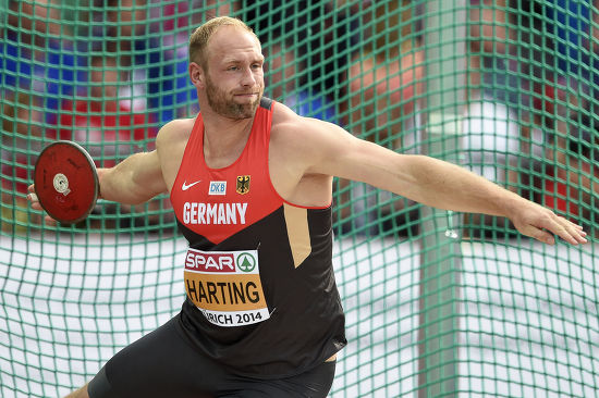Robert Harting Germany Competes Mens Discus Editorial Stock Photo ...