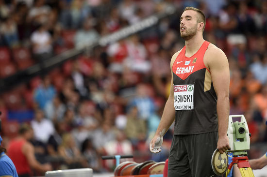 Daniel Jasinski Germany Competes Mens Discus Editorial Stock Photo ...