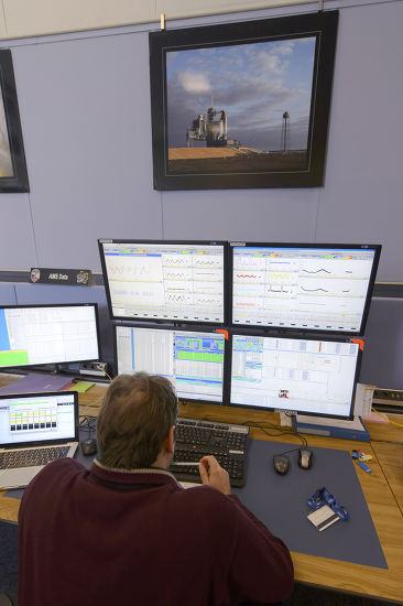 Operator Works Ams Operations Control Centre Editorial Stock Photo ...