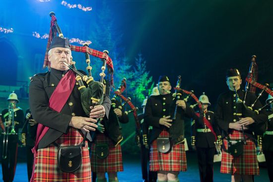 Army Cadet Force Pipe Band Scotland Editorial Stock Photo - Stock Image ...