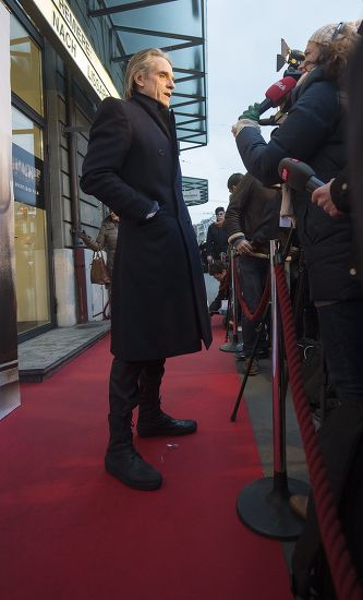 British Actor Jeremy Irons L Arrives Editorial Stock Photo - Stock ...