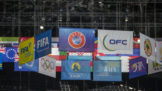 Flag Symbol Uefa Union European Football Editorial Stock Photo - Stock ...