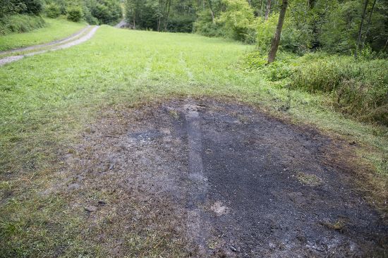 Burn Marks On Ground Simmenboedeli Grabs Editorial Stock Photo - Stock ...