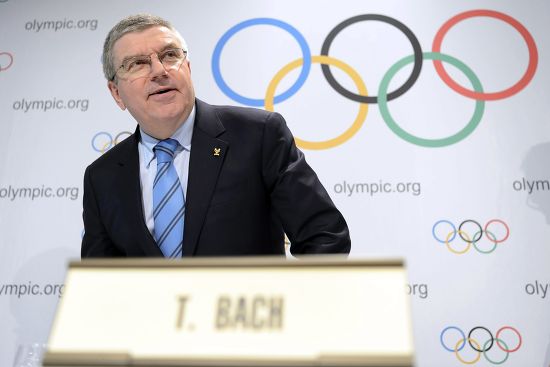 International Olympic Committee Ioc President German Editorial Stock ...