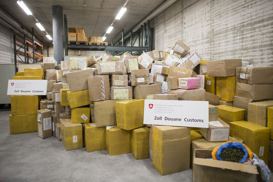 Zurich Airport Customs Present Seized Drug Editorial Stock Photo ...