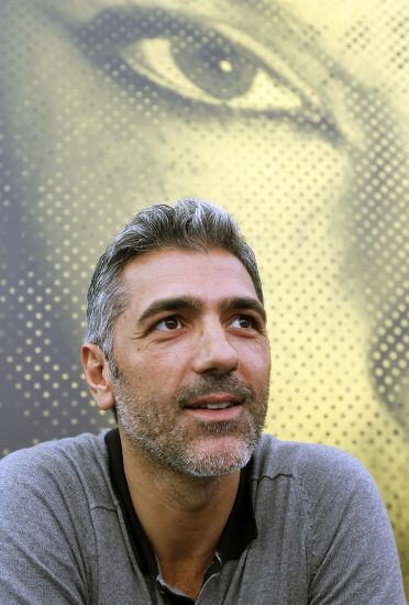 Italian Actor Antonio Mancino Poses During Editorial Stock Photo ...