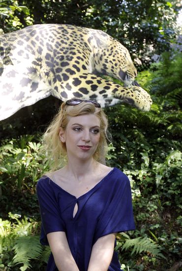 French Actress Virginie Legeay Poses During Editorial Stock Photo ...