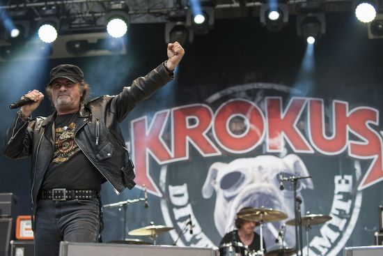 Marc Storace Leader Swiss Band Krokus Editorial Stock Photo - Stock ...