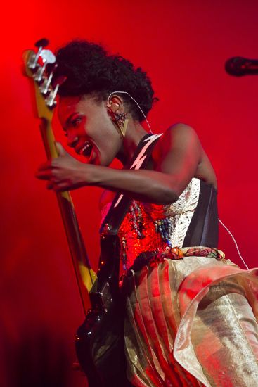 Singer Bassist Shingai Shoniwa British Band Editorial Stock Photo ...
