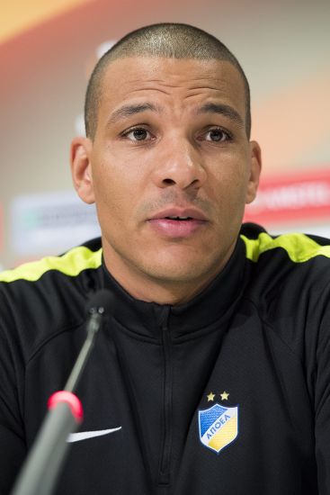 Apoels Player Boy Waterman During Press Editorial Stock Photo - Stock ...