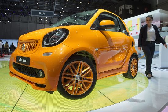 New Smart Brabus During Press Day Editorial Stock Photo - Stock Image ...